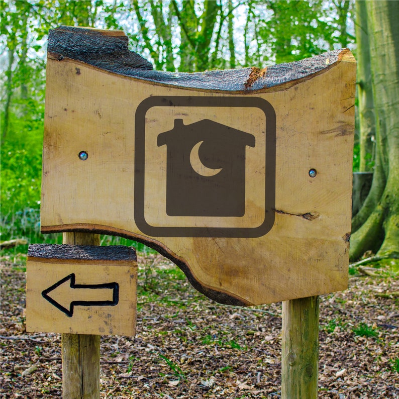 Outhouse Sign Restroom Sign Camping Birthday Decorations - Etsy