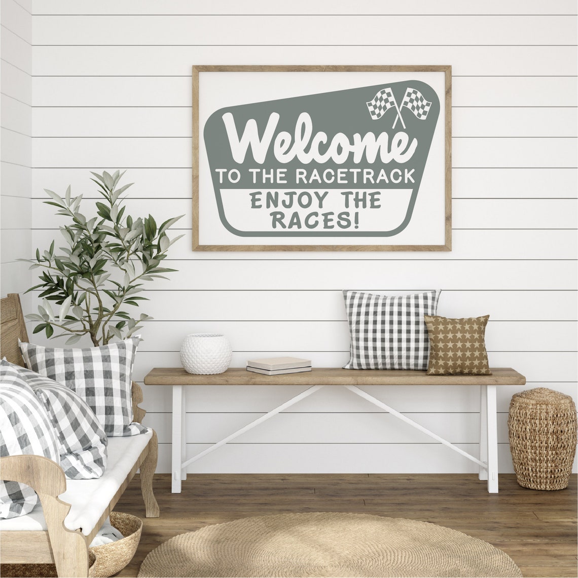 Welcome to the Races Sign SVG Welcome to the Racetrack Sigh - Etsy