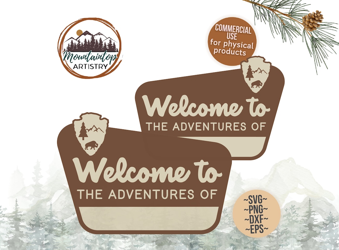 Welcome to the Adventures of Sign National Park Theme Woodland Baby ...