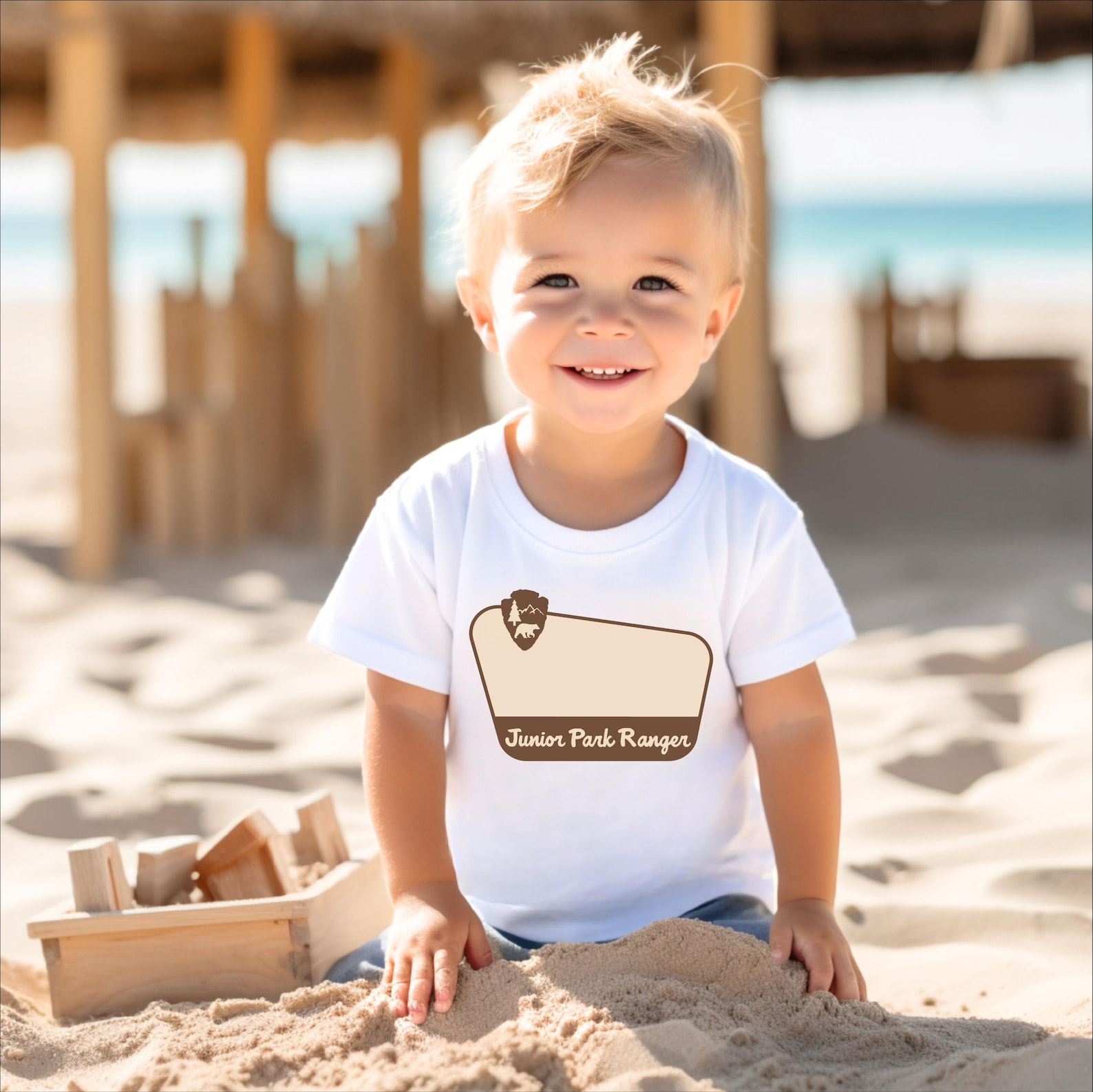 Junior Park Ranger Name Sign Classroom Name Tags One Happy Camper ...