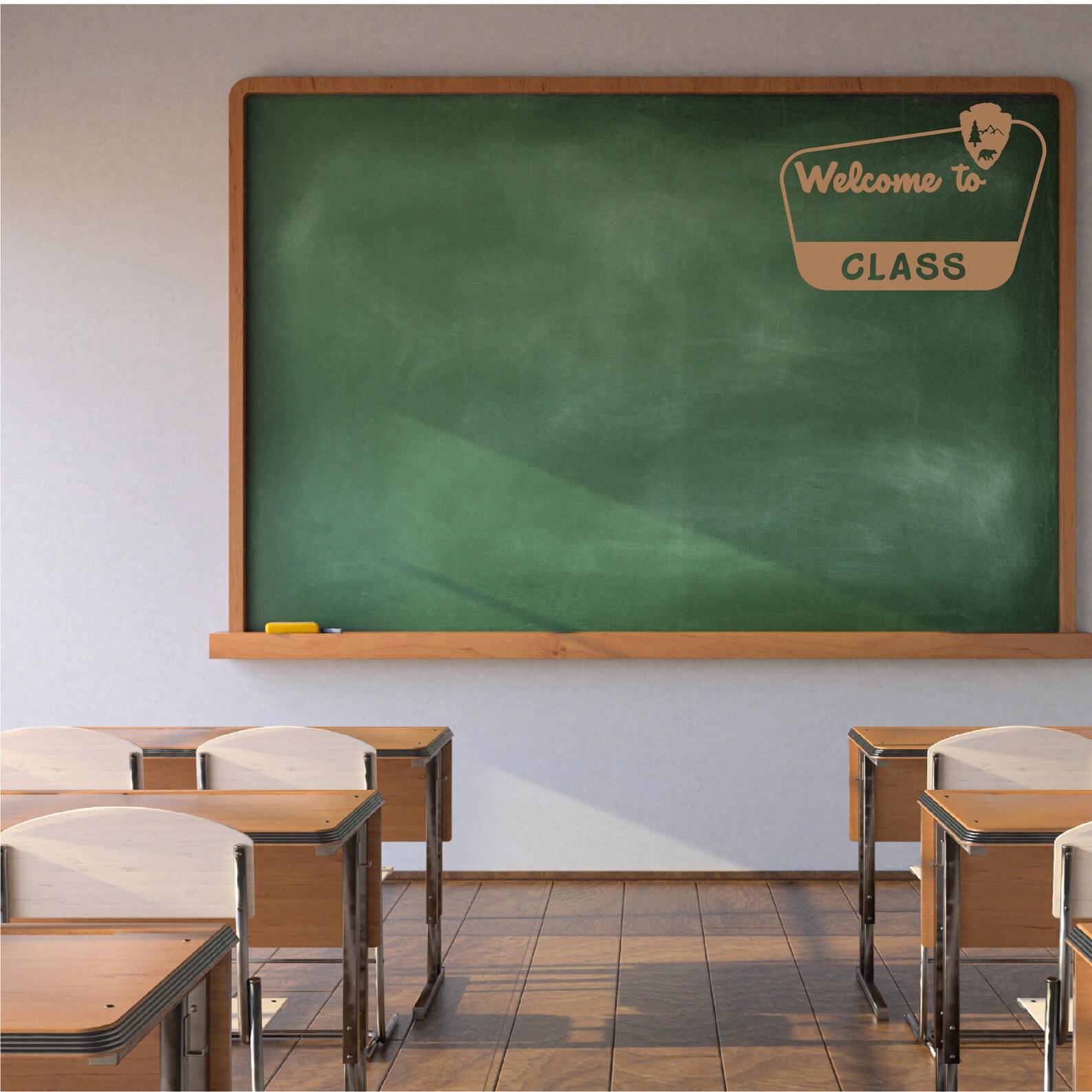 Welcome to Class Sign National Park Classroom Woodland Wall Art Gift ...