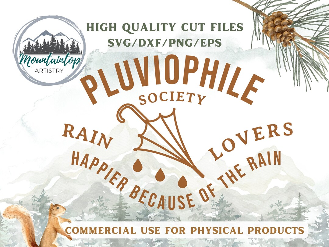 Rain Lover Gift Pluviophile Society Shirt PNG Pluviophile Definition ...