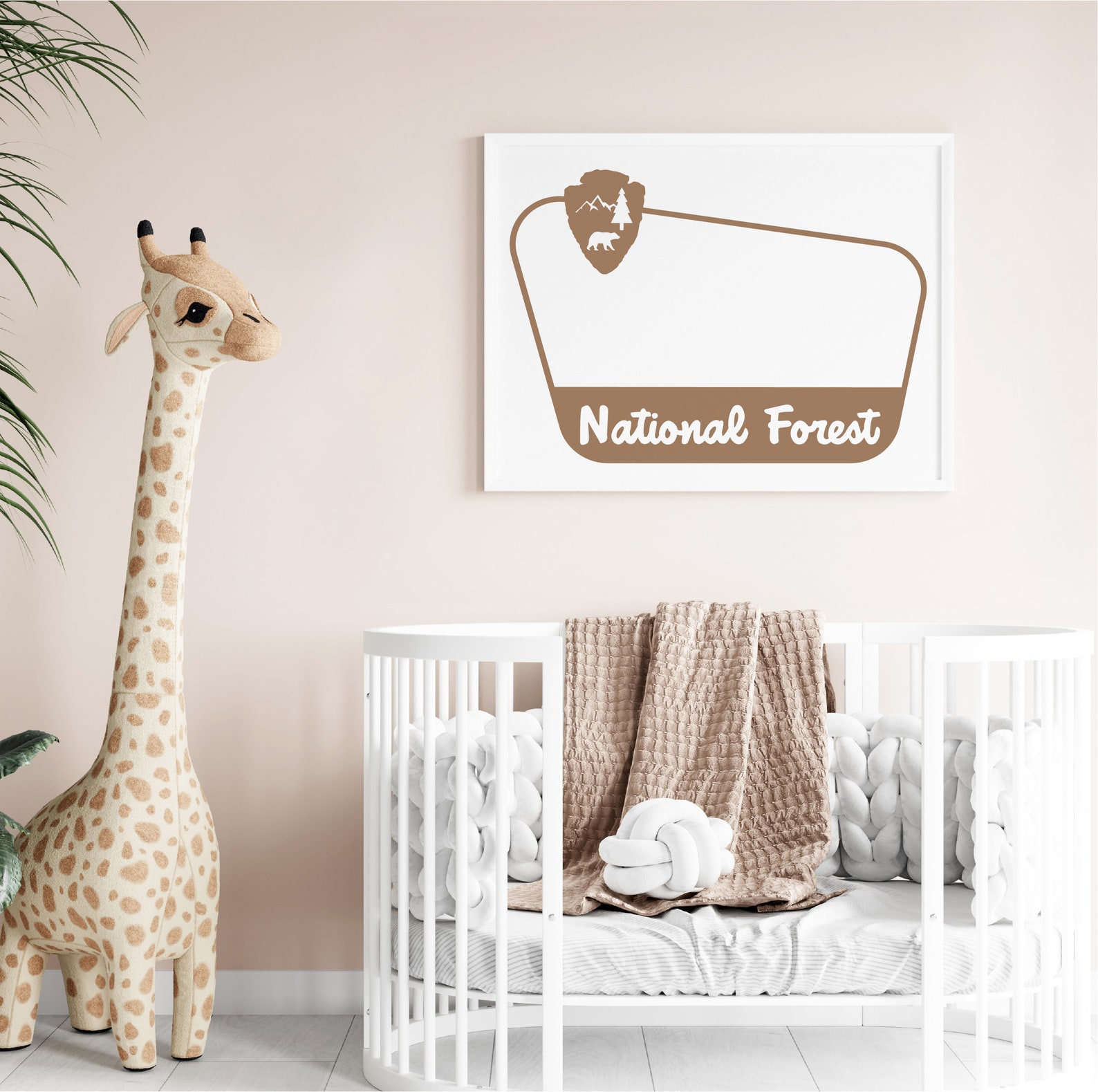 Customizable National Forest Sign Woodland Baby Shower Camping Birthday ...