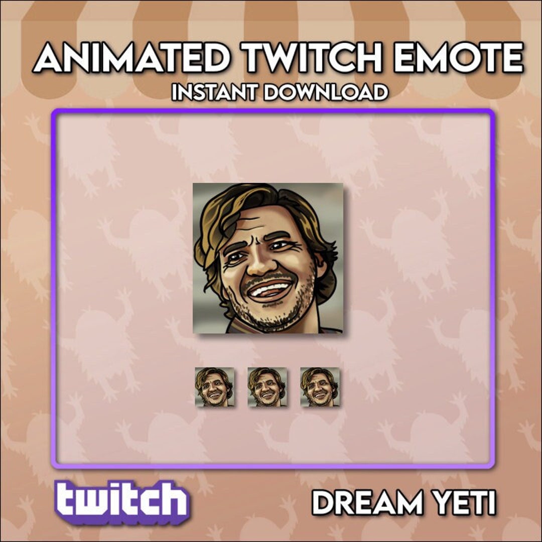 Daddy Pedro Animated Twitch Emote - Etsy