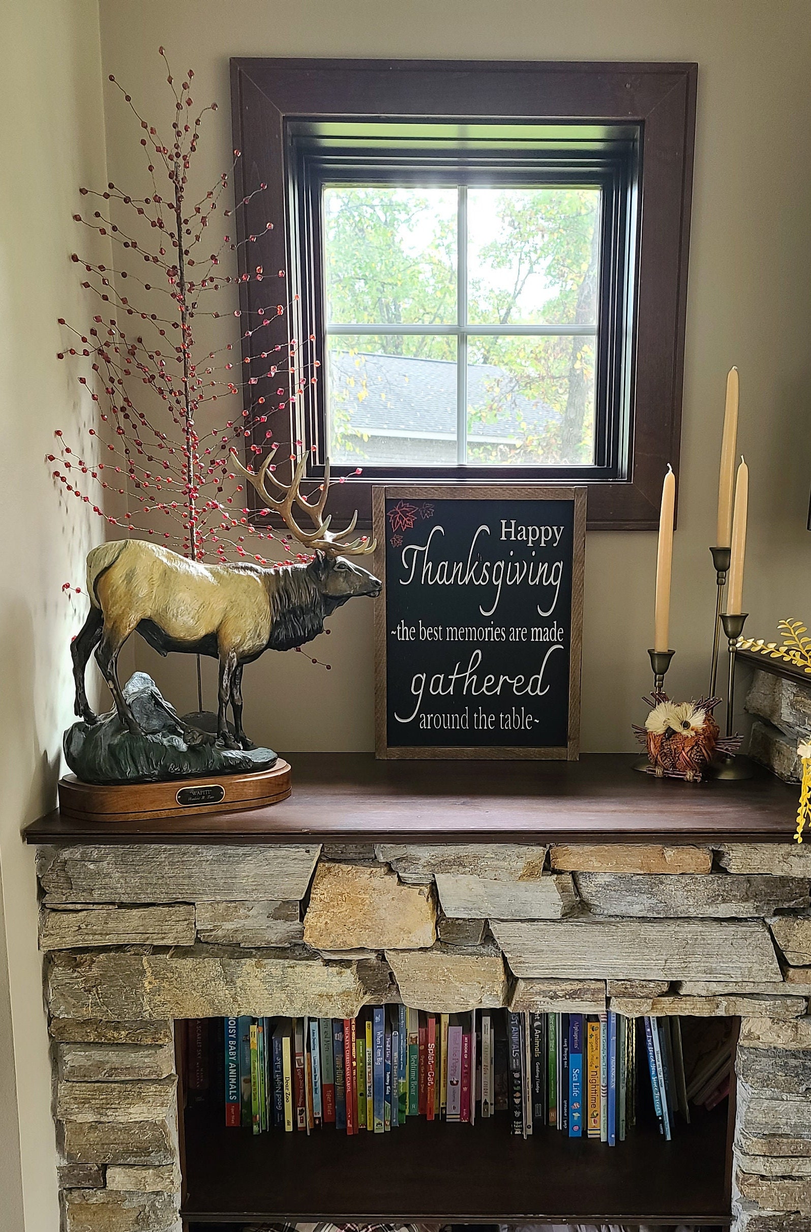 Thanksgiving Sign Happy Thanksgiving Wood Sign Fall Sign - Etsy