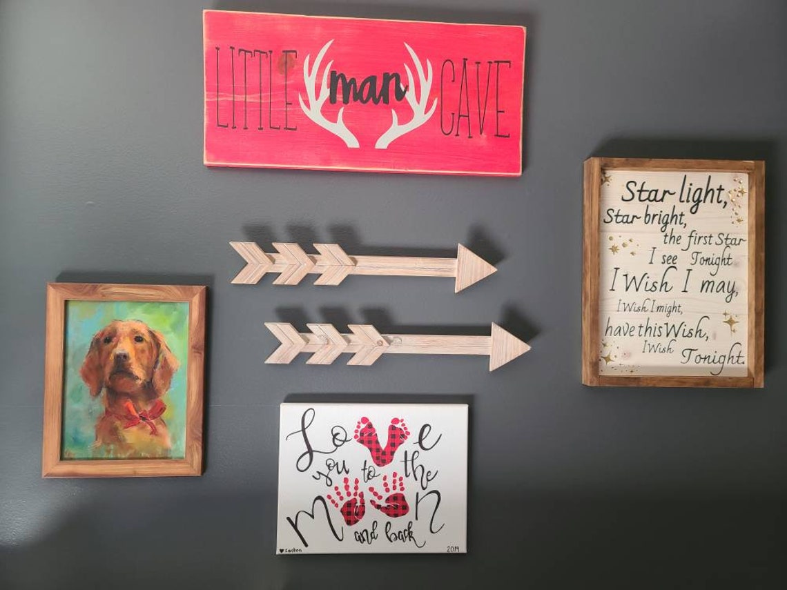 Star Light Star Bright First Star I See Tonight, Nursery Sign, Bedroom ...