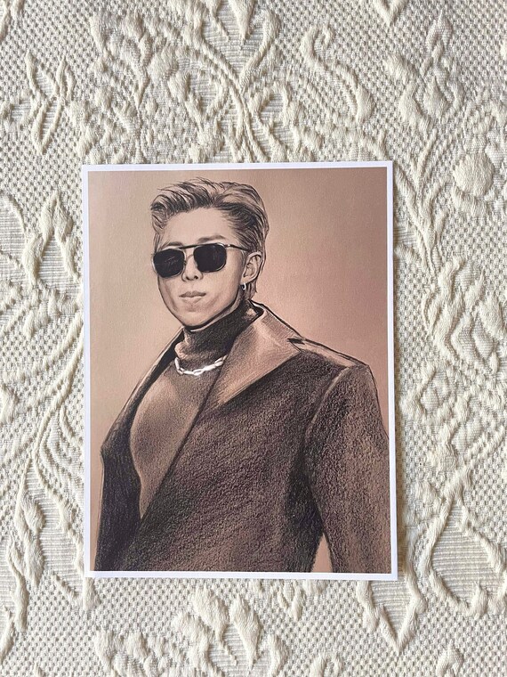 Biggest Star BTS RM Original Art Print | Etsy