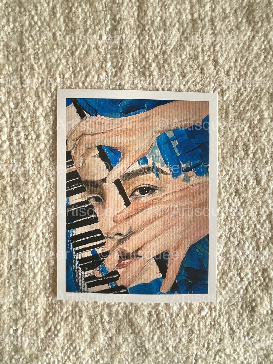 First Love | BTS Suga | Original Art Print - Etsy