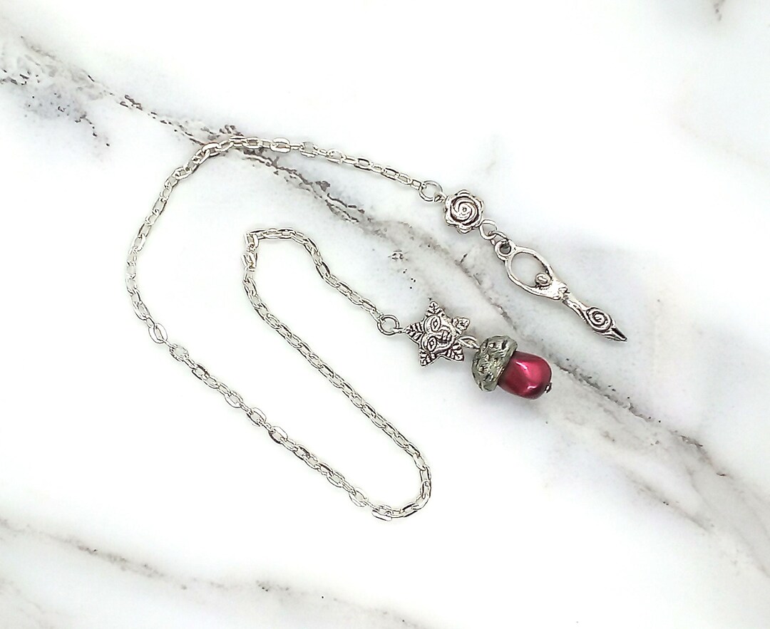 Nature Goddess Pendulum, Divination Tools for Scrying, Pagan Gifts for ...