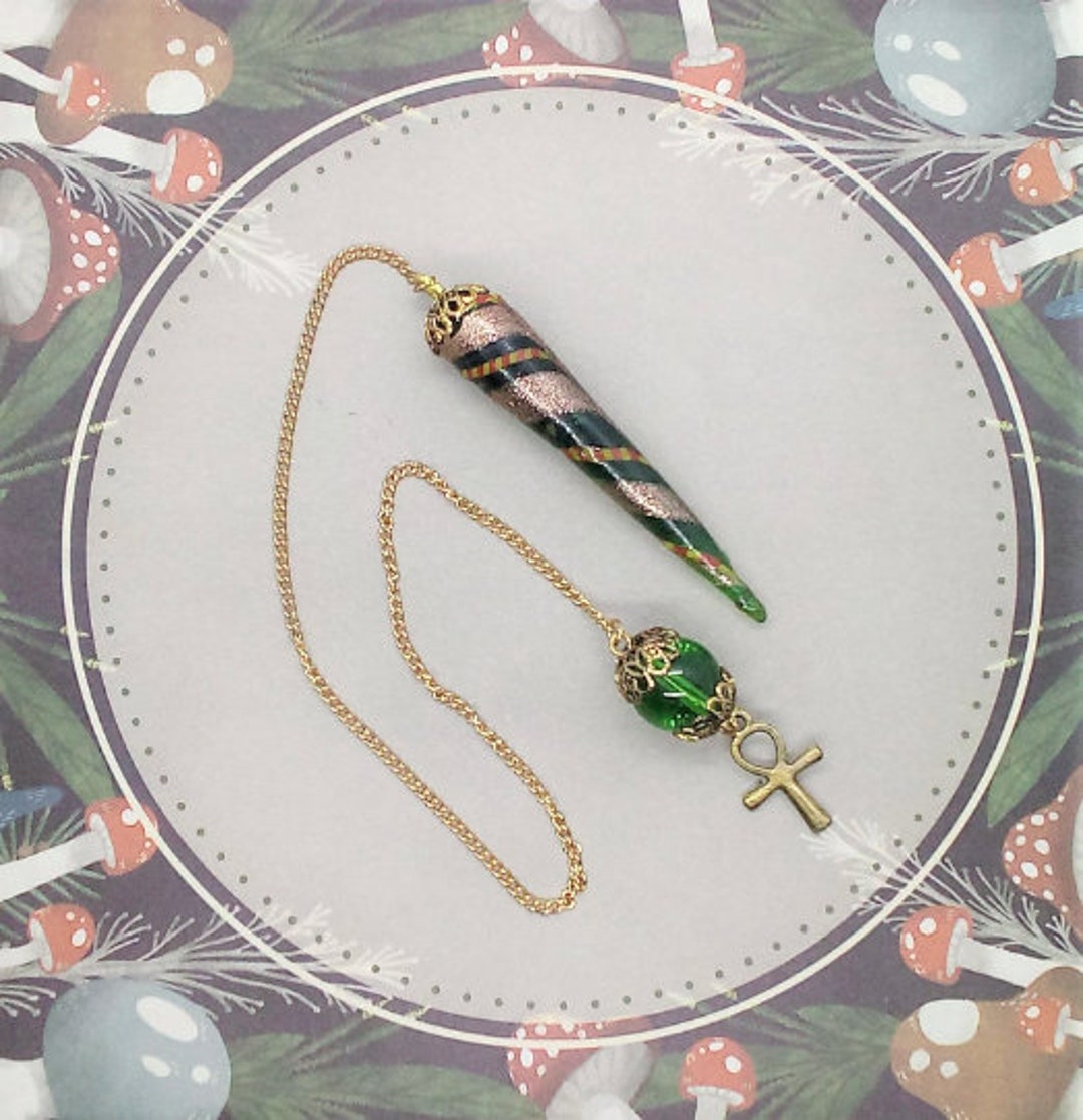 Ankh Pendulum for Dowsing, Witchy Pendulum, Divination Tools ...