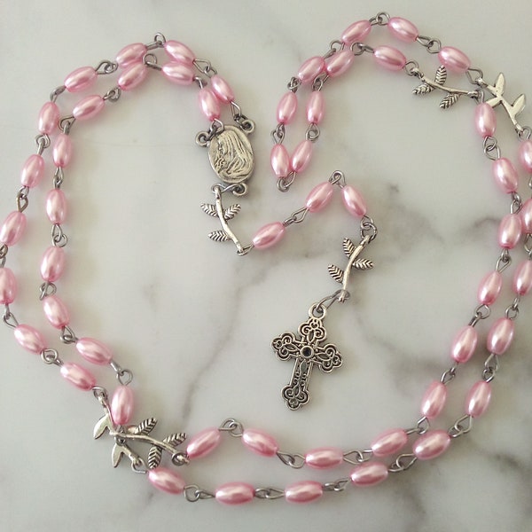 Baby Girl Rosary - Etsy