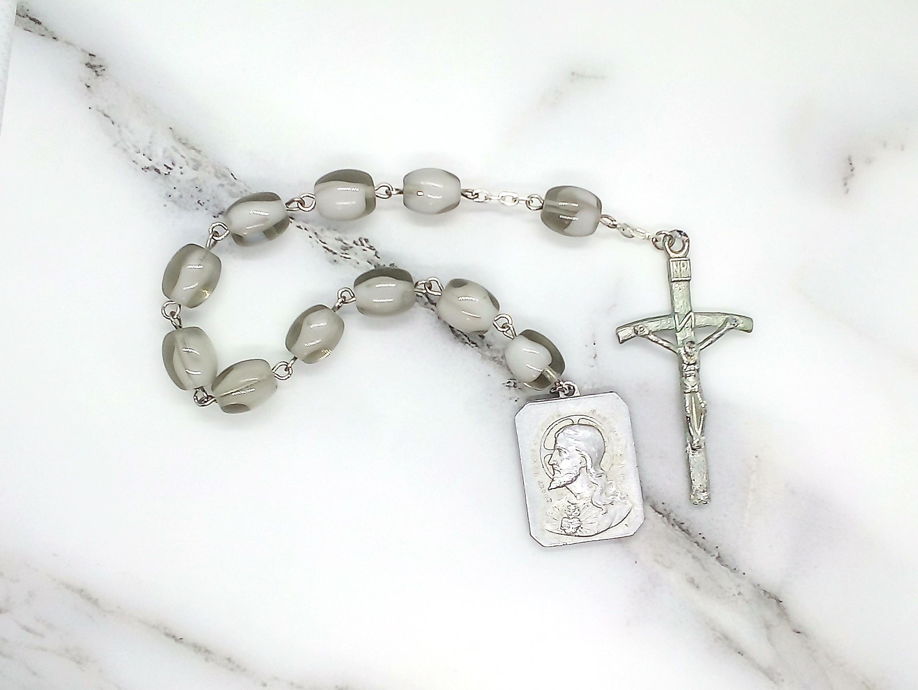 Sacred Heart of Jesus Rosary Tenner, St Bernadette With Our Lady of ...