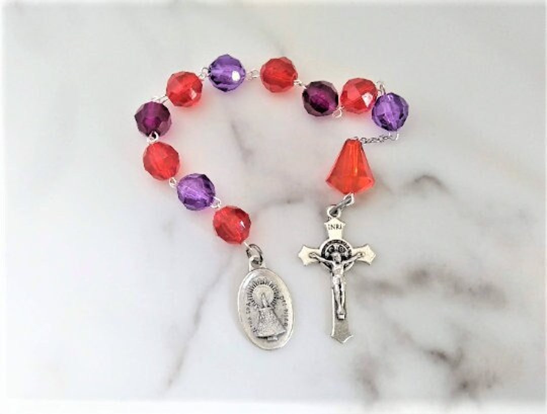 Our Lady of the Pillar, Pocket Rosary, Virgen Del Pillar, Rosary for ...