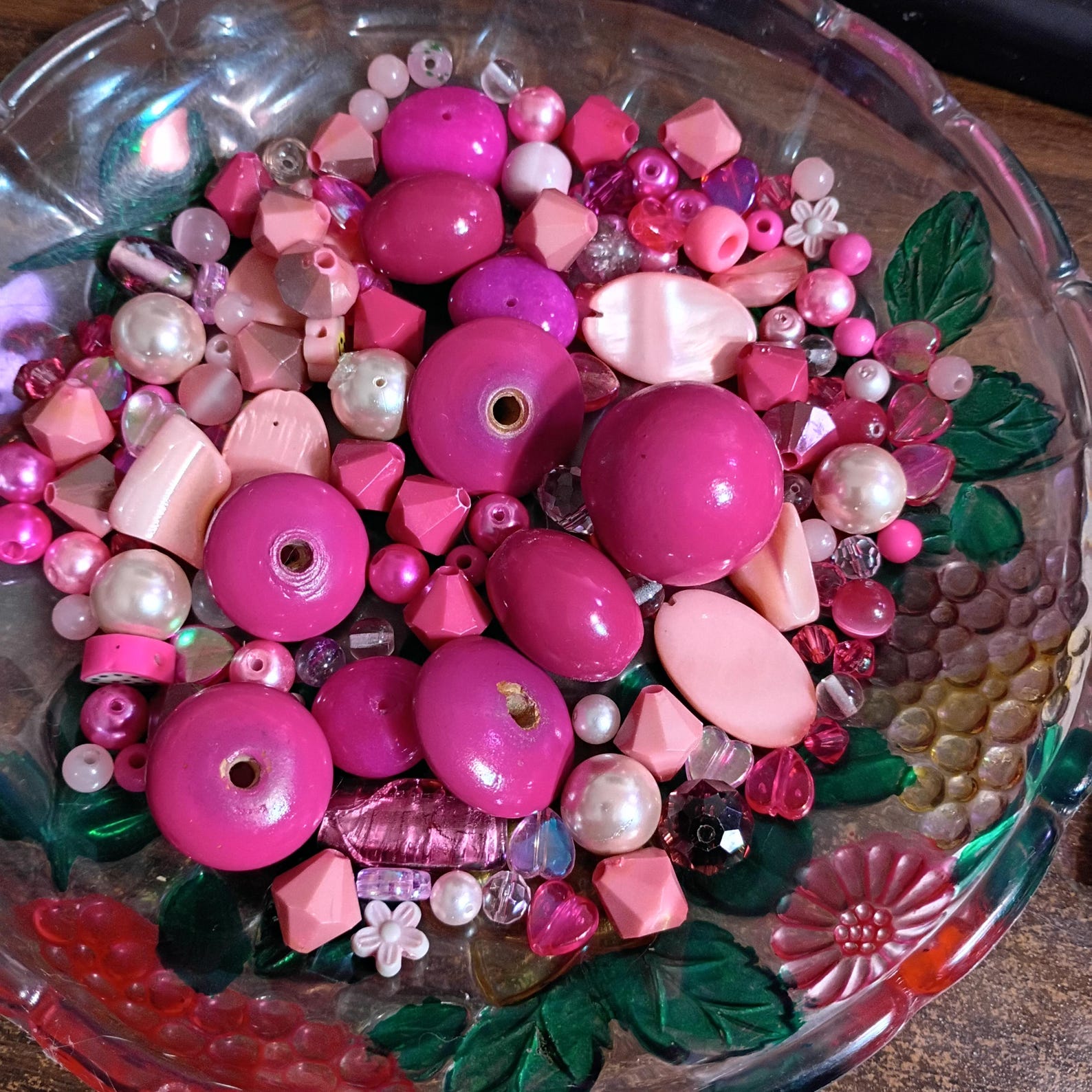 Silver Bead Mix, Single Color Mixed Bead Soup for Jewelry Making, 4 Oz ...