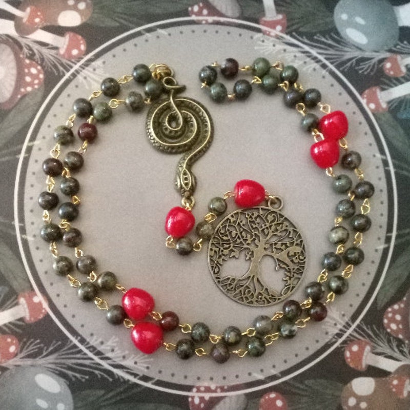 Tree of Life Serpent - Etsy