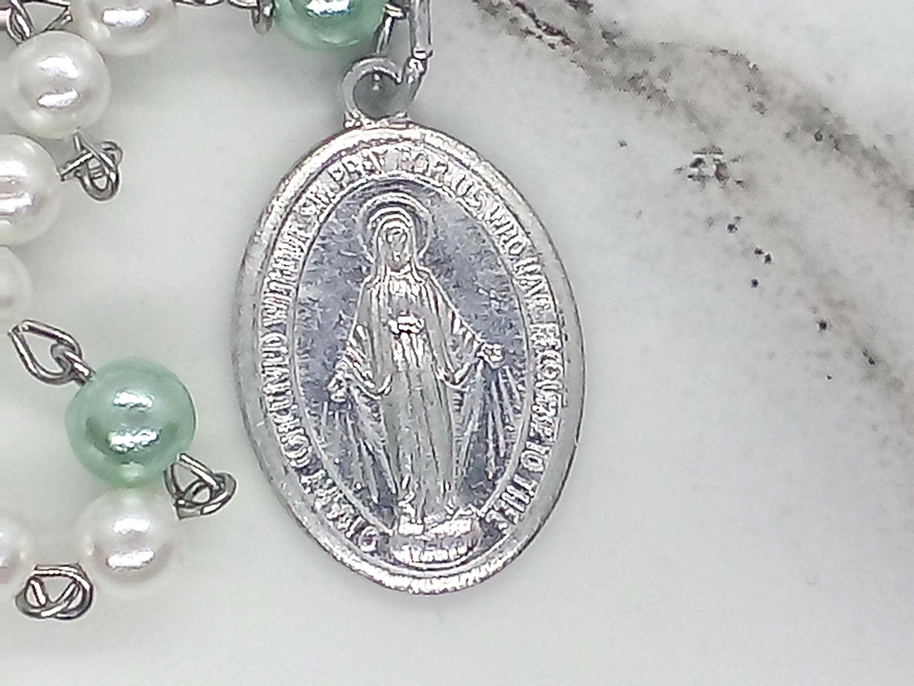 Customizable Immaculate Conception Chaplet, Little Crown of the Blessed ...