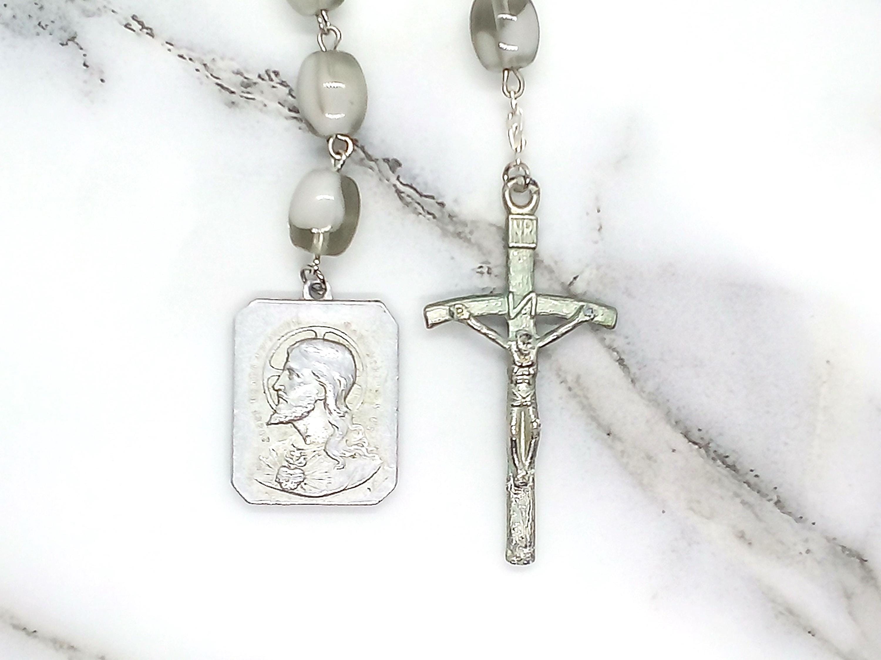 Sacred Heart of Jesus Rosary Tenner, St Bernadette With Our Lady of ...