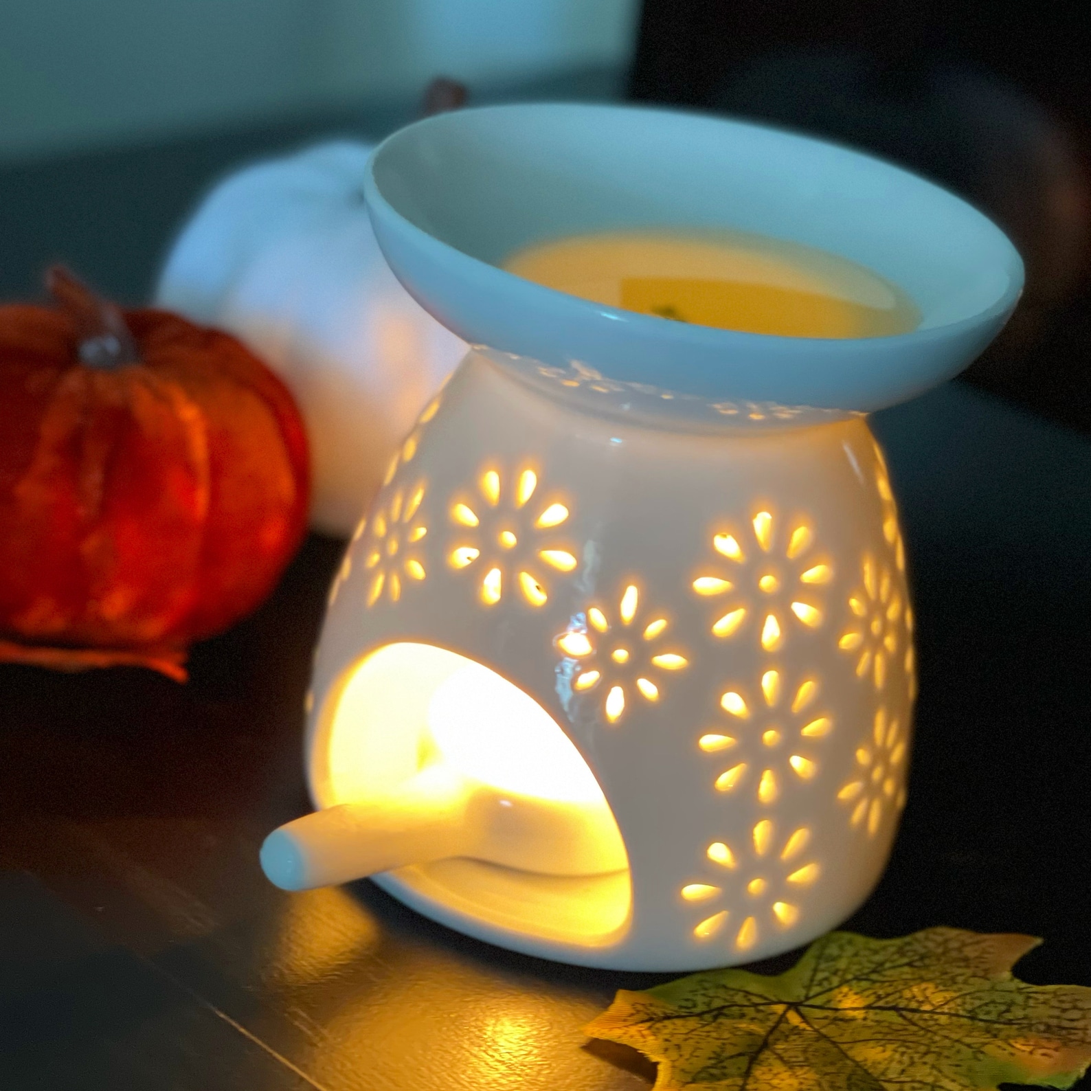 Wax Melt Warmer, Tea Light Candle & Two Bars of Wax Melts - Etsy