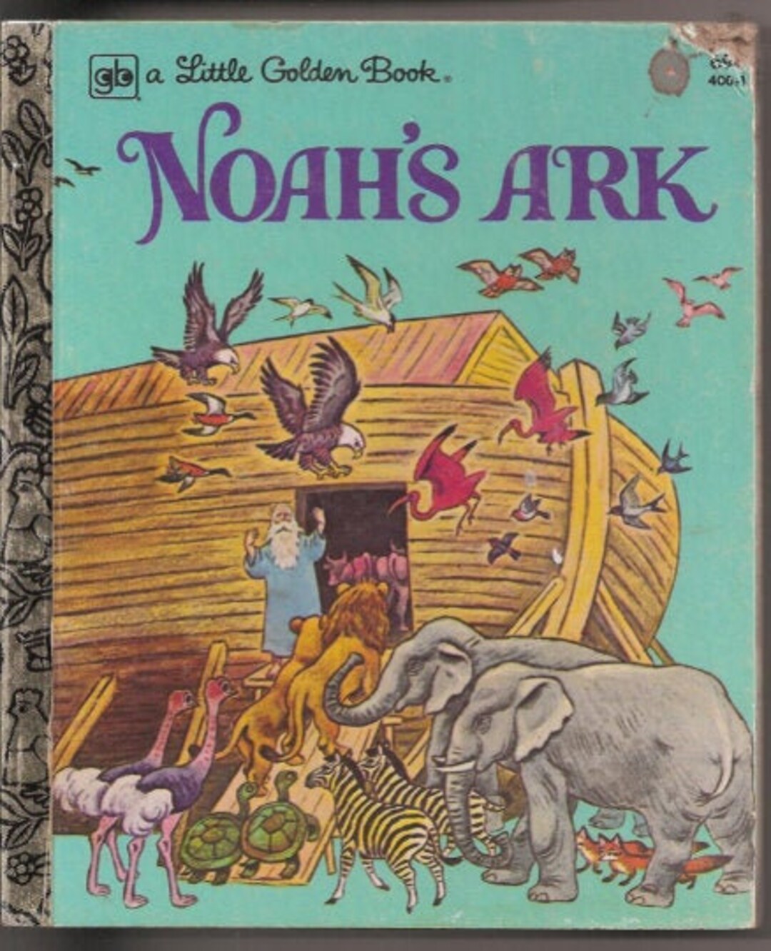 Noah's Ark Little Golden Book From 1980 FREE - Etsy Australia
