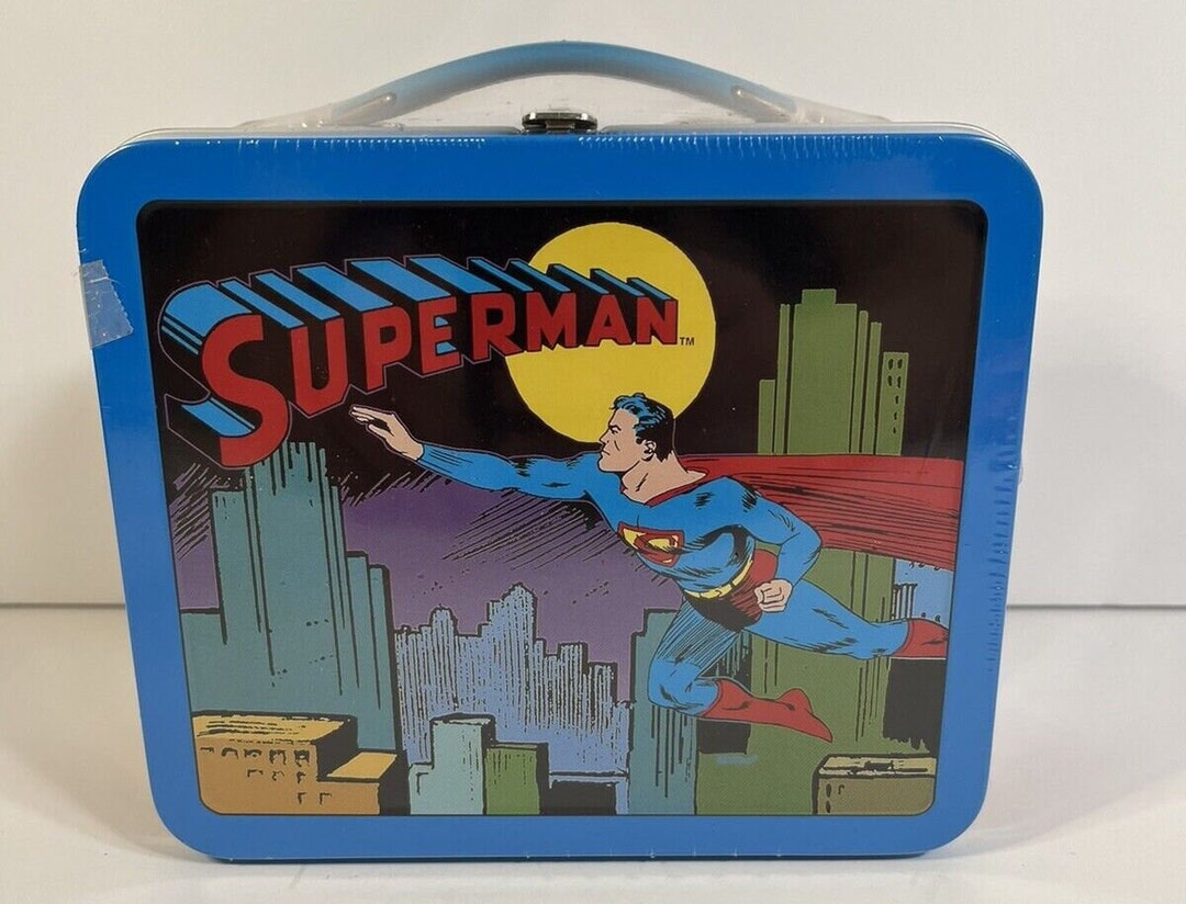 Hallmark School Days Mini Lunch Box Superman 1998 FREE - Etsy