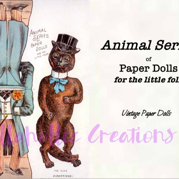 Paper Dolls Vintage - Etsy