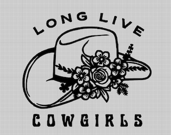 Long Live Cowgirls Png Digital Design - Etsy