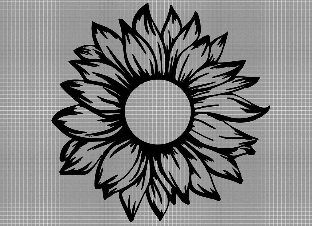 Sunflower Digital Design Png, Jpg - Etsy