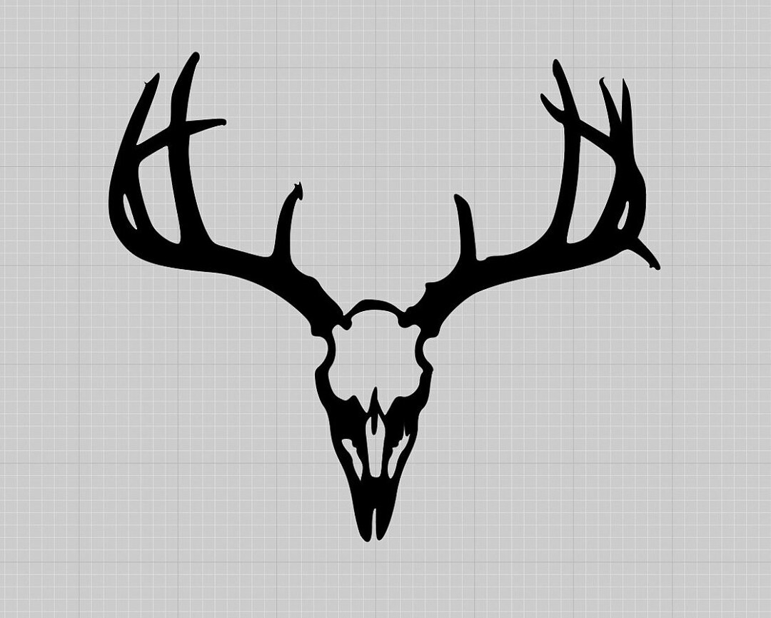 Deer Skull Digital Design PNG, JPG - Etsy