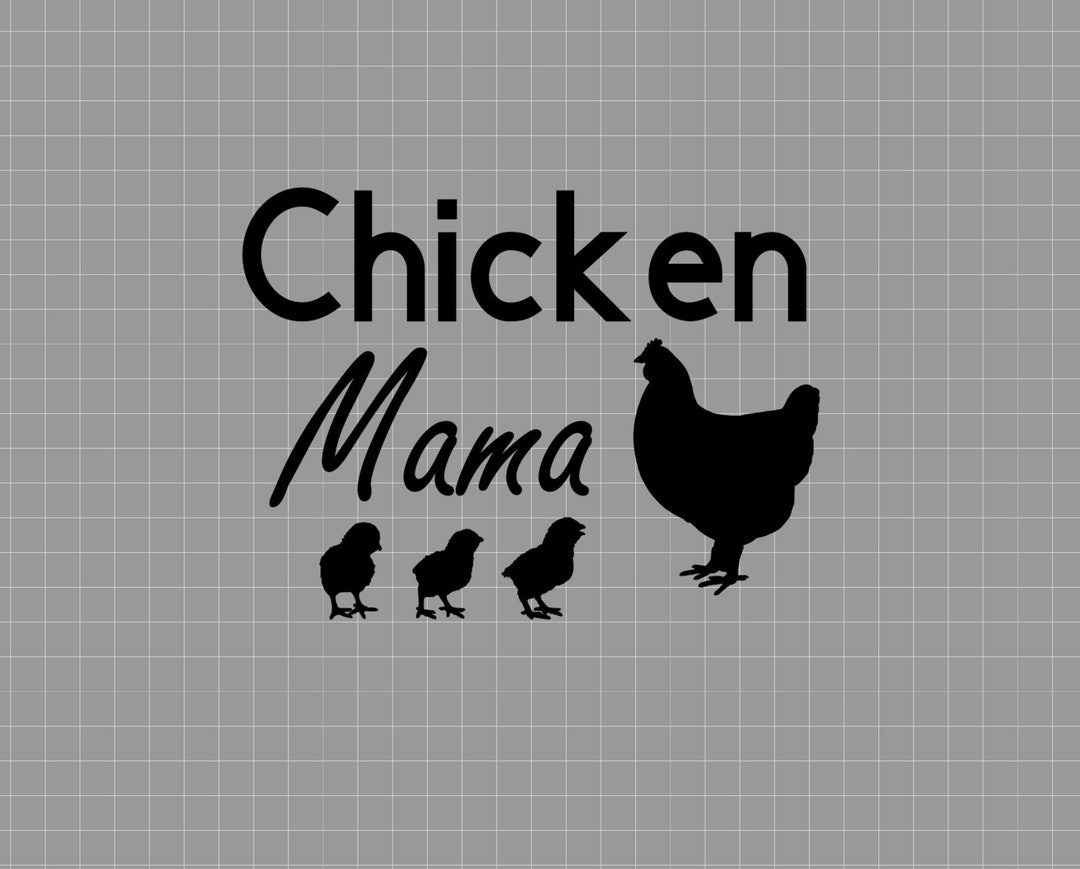 Chicken Mama JPG, PNG - Etsy