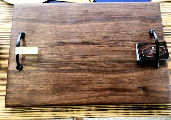 Walnut Serving Tray - Etsy