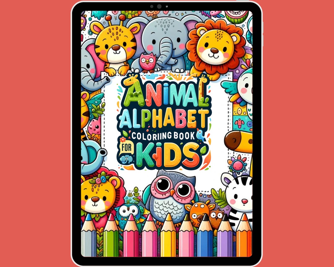 Printable Animal Alphabet Coloring Worksheets for Kids Kids Coloring ...