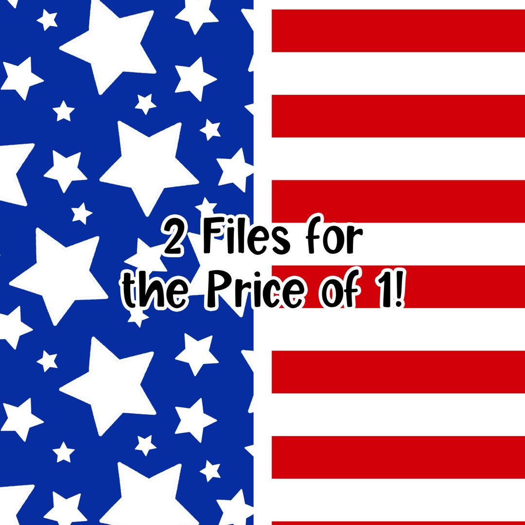 Stars and Stripes Seamless Image, Seamless Pattern Paper, Digital ...