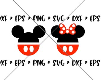 SALE Cousin Mouse SVG Disney Svgs DXF Eps Png Instant - Etsy