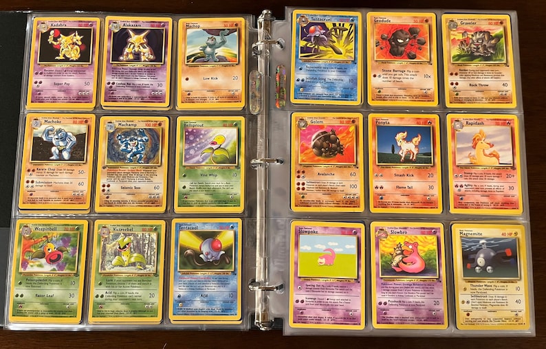 Original 151 Pokemon Cards Complete Set 1999 Vintage Complete - Etsy