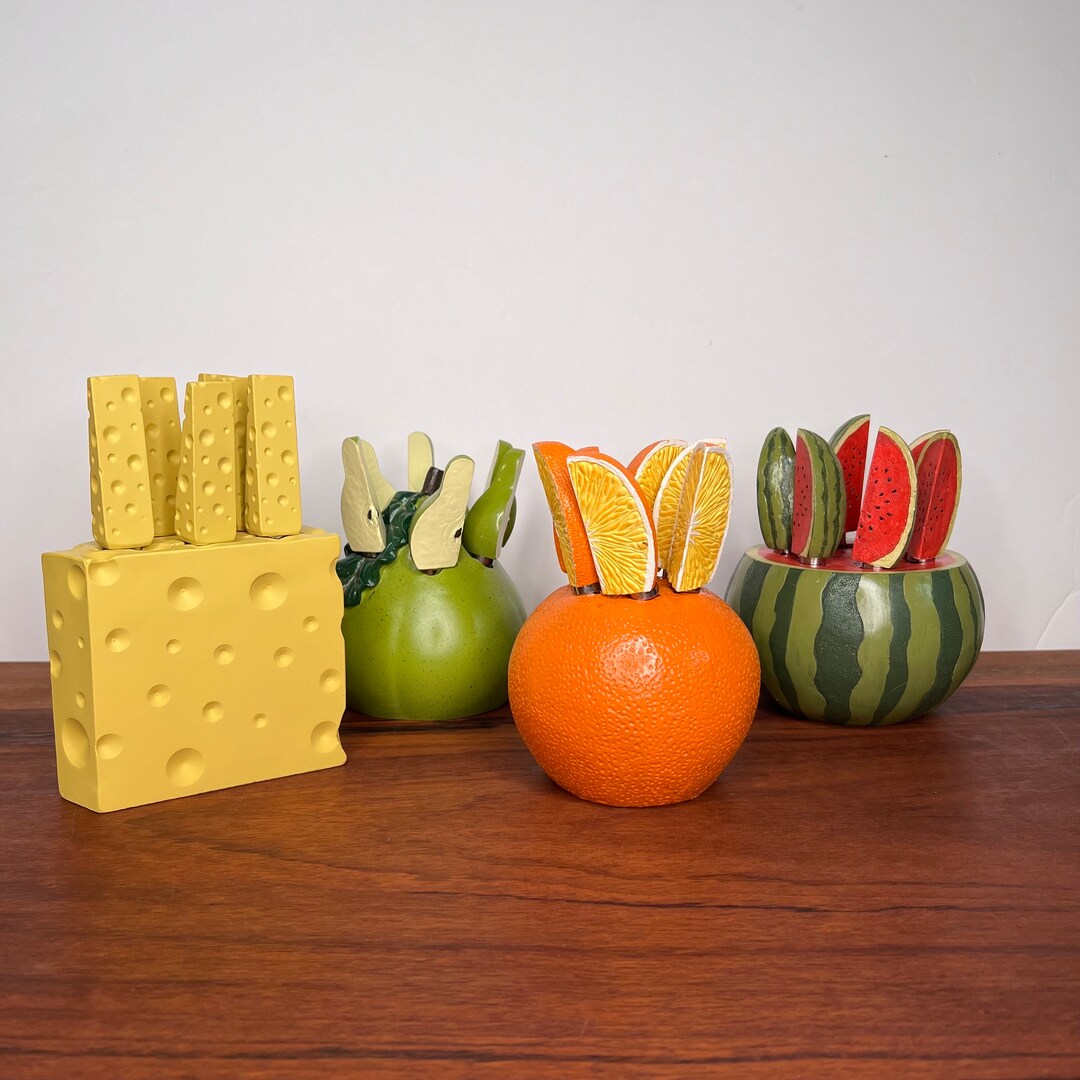 Pick-a-piece Vintage Sagaform Sweden Fruit/cheese Knife Serving Sets ...