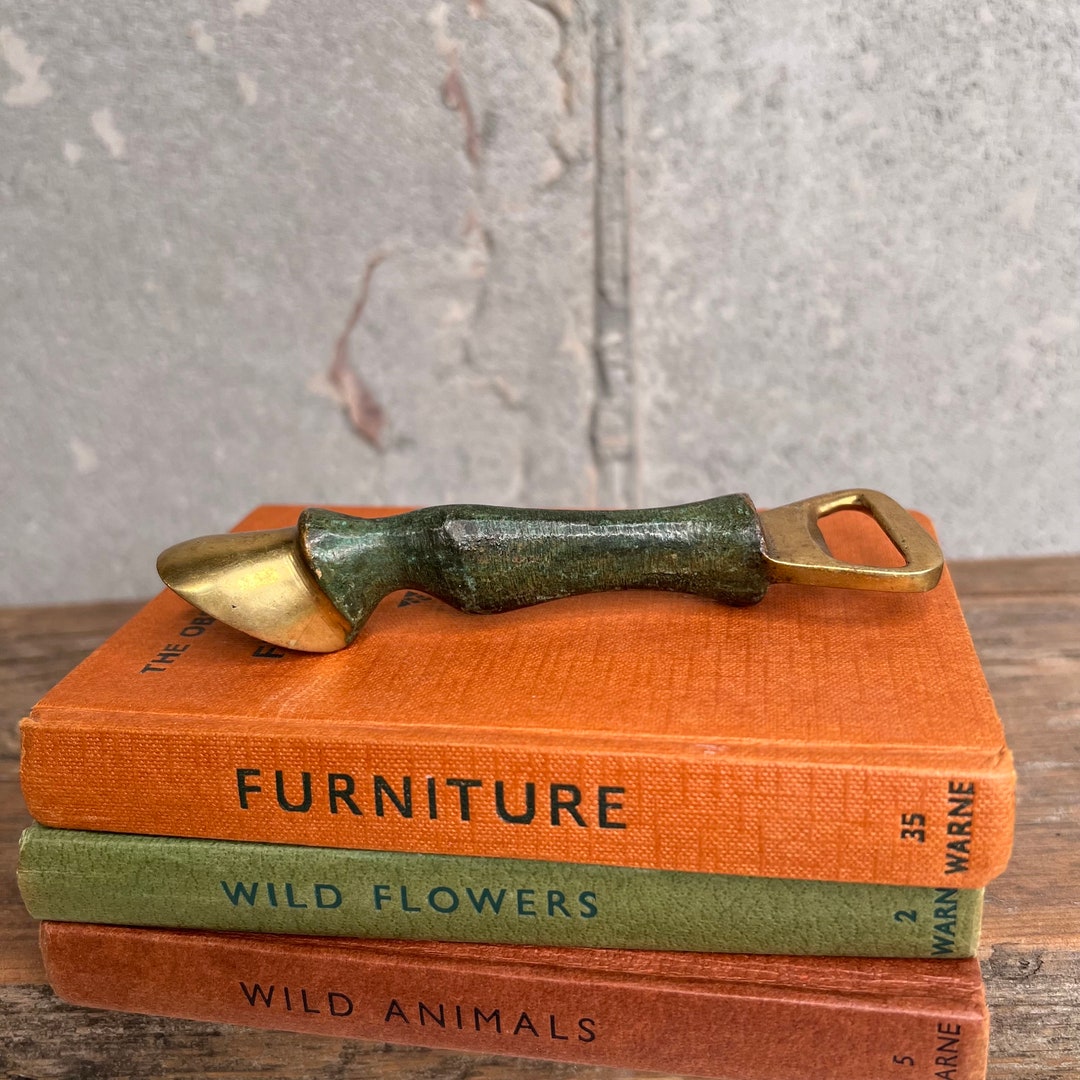 Vintage Brass Horse Leg Bottle Opener, Vintage Bar, Brass Decor, Bar ...