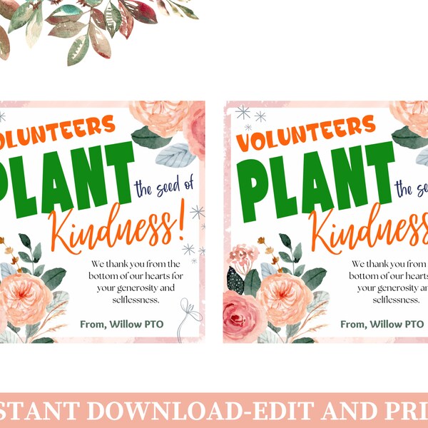 Volunteer Appreciation Invitation - Etsy