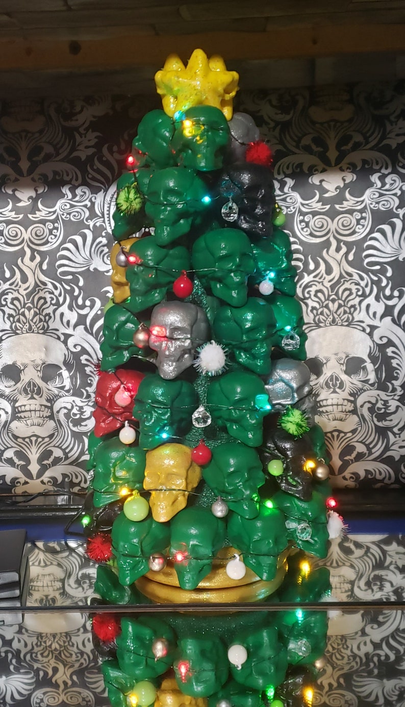 Skull Christmas Tree - Etsy