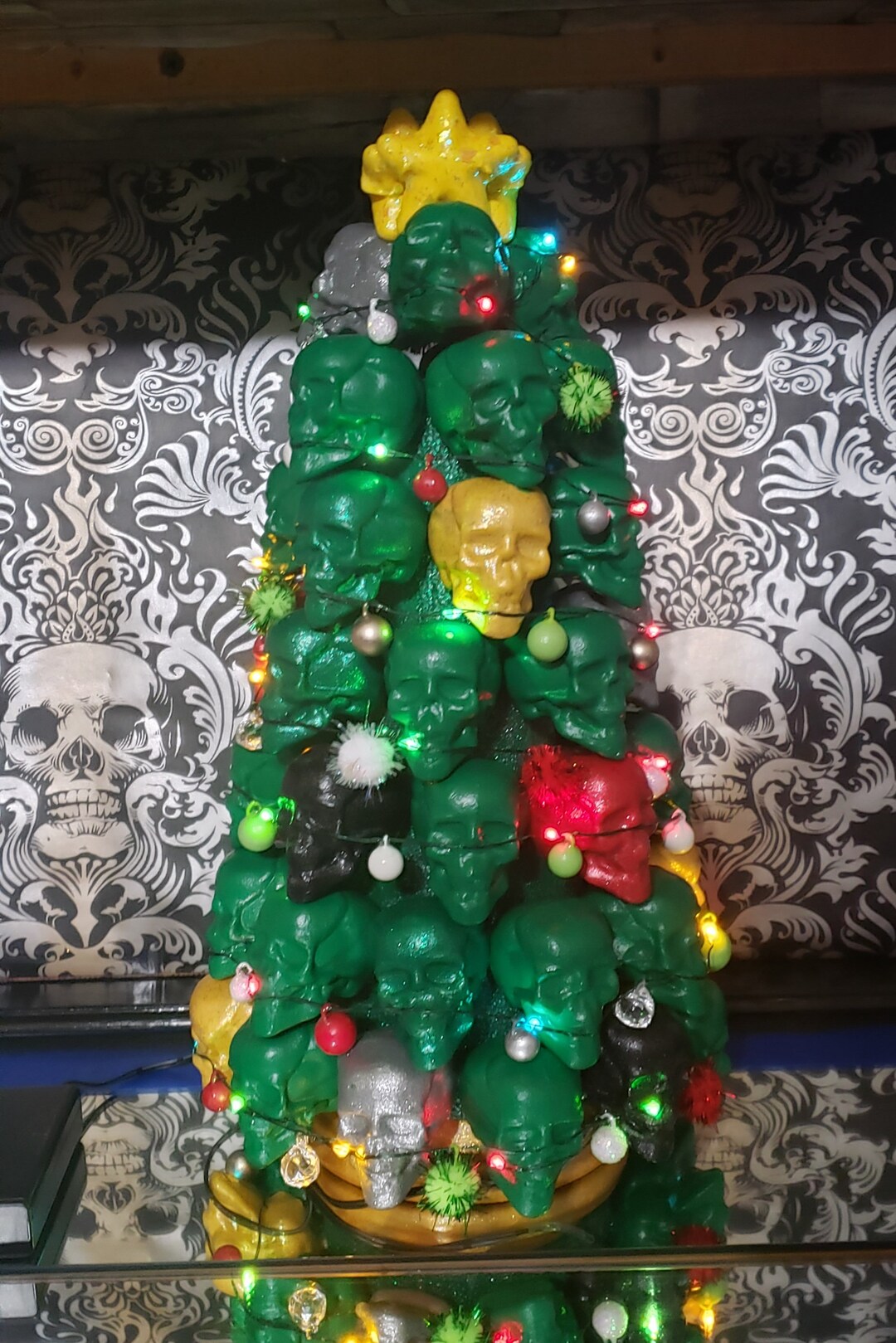 Skull Christmas Tree - Etsy