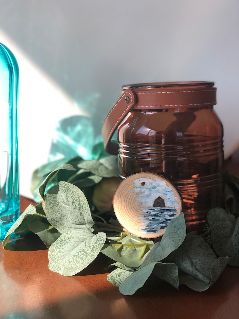 Haystack Rock Oregon Coast Wood Slice Ornament - Etsy