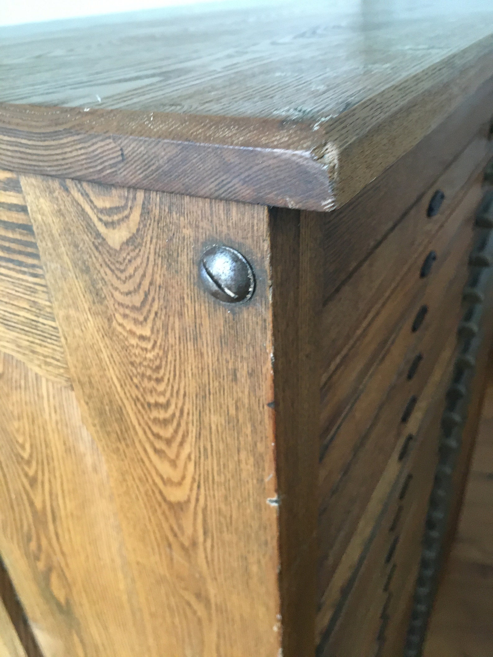 Original Antique Hamilton Printer's Cabinet. 24 Drawers. Very Rare Find ...