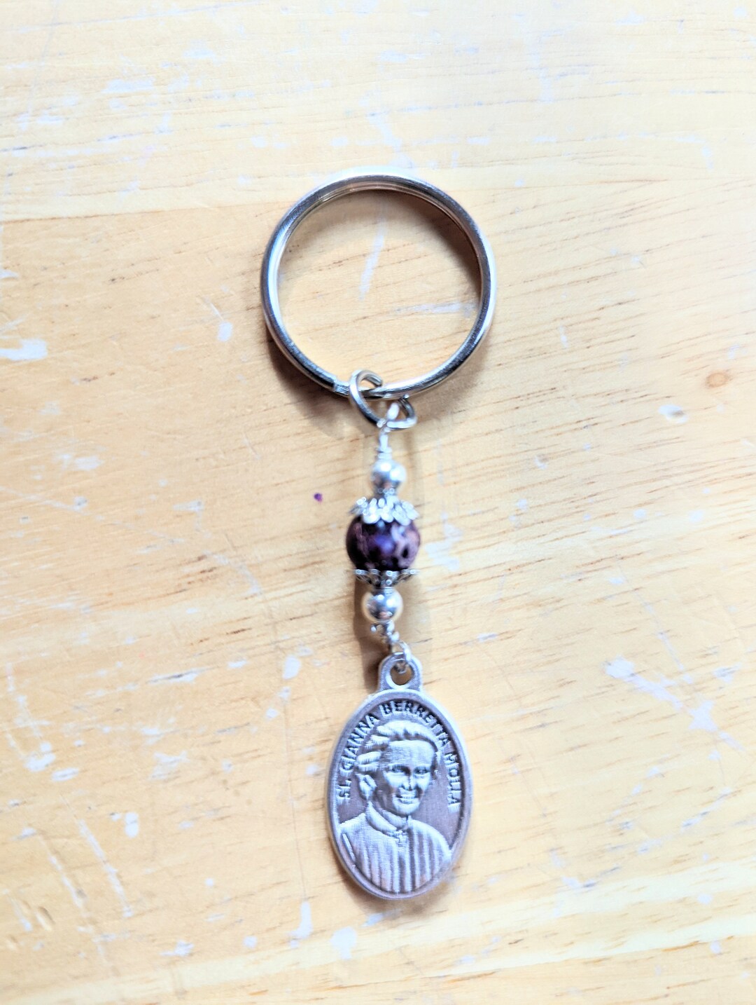 St. Gianna Keychain - Etsy