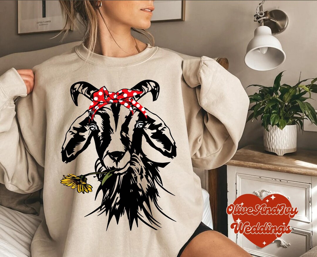 Goats Bandana Png, Farm Animal Lover Png, Funny Goat Png, Cute Goat Png ...