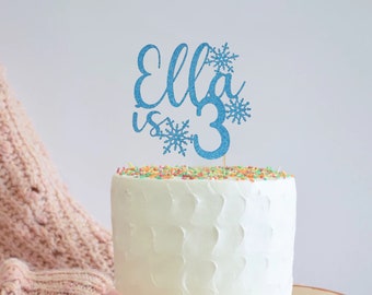Frozen Cake Topper | Etsy