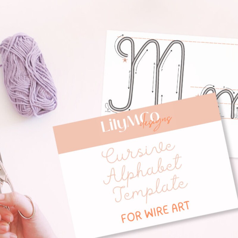 Knitted Wire Word Art - Etsy