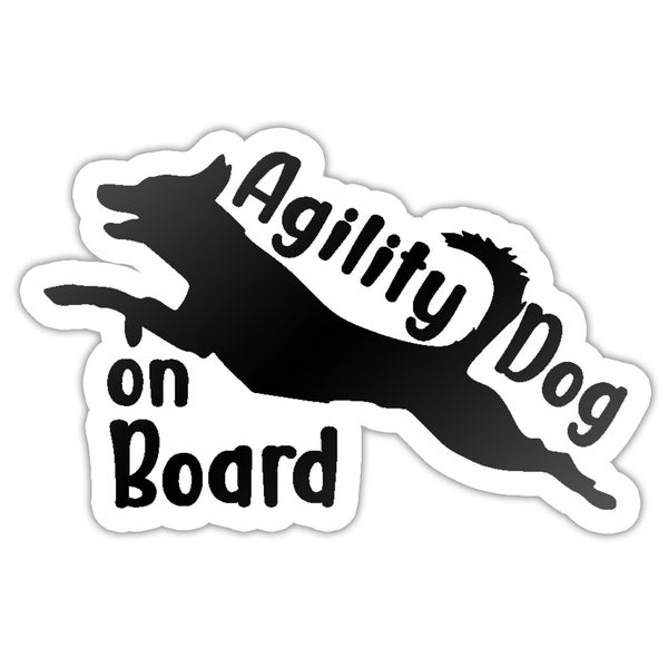 Dog Agility Decal - Etsy
