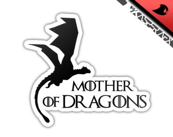 Fire Dragon Vinyl Decal - Etsy