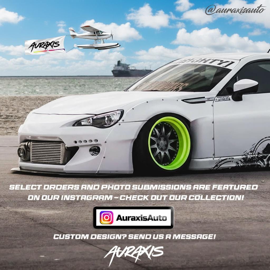 SLOWBARU Funny Car Decal 2-pack: WRX WRC Racing Gift - Etsy