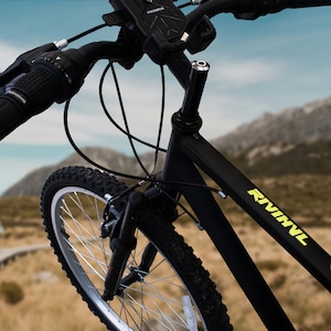 CUSTOM BIKE Lettering / Image Decal Sticker - Vinyl Graphic, Mountain ...