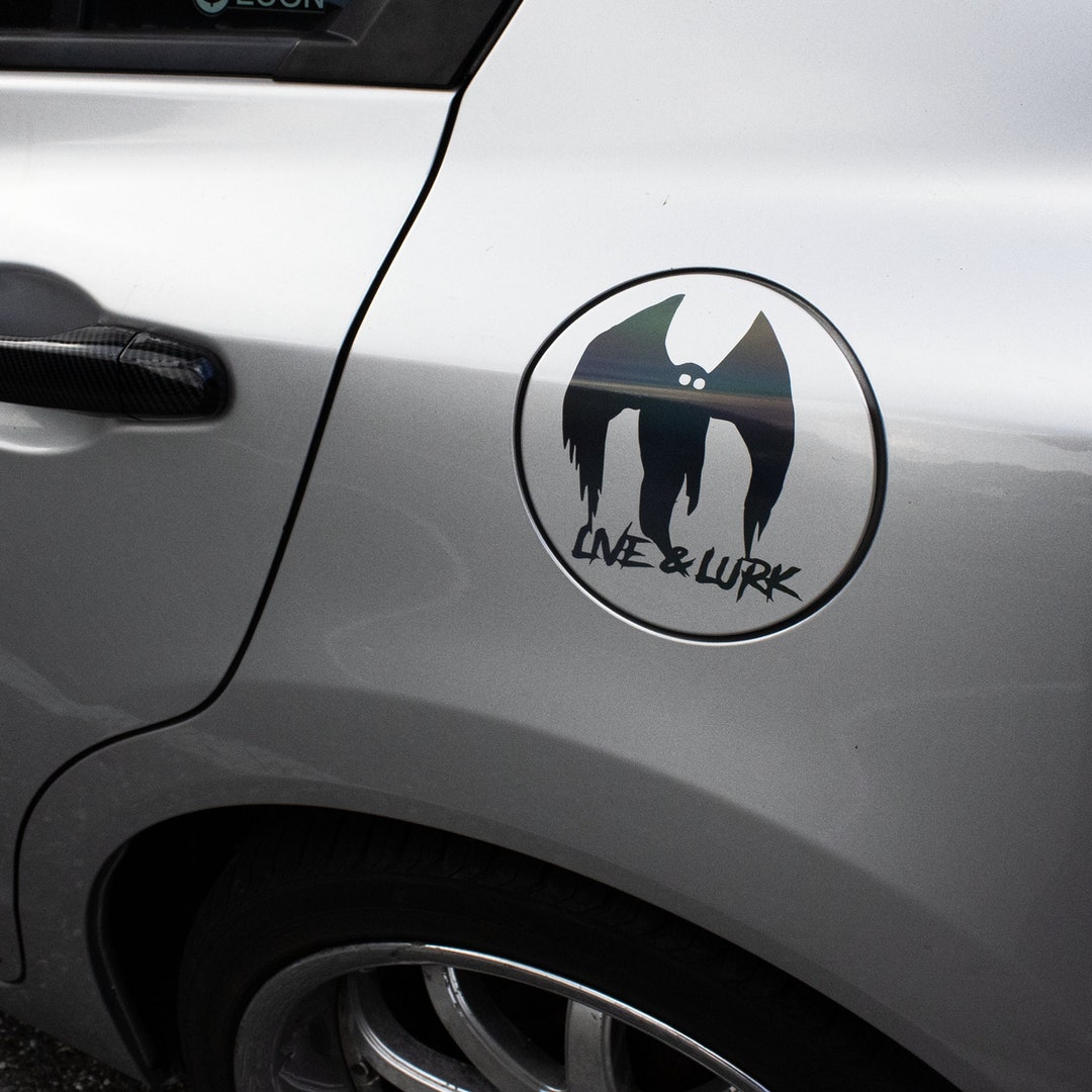 Mothman Cryptid Lore Decal Sticker - Vinyl Graphic, WV Folklore, Urban ...